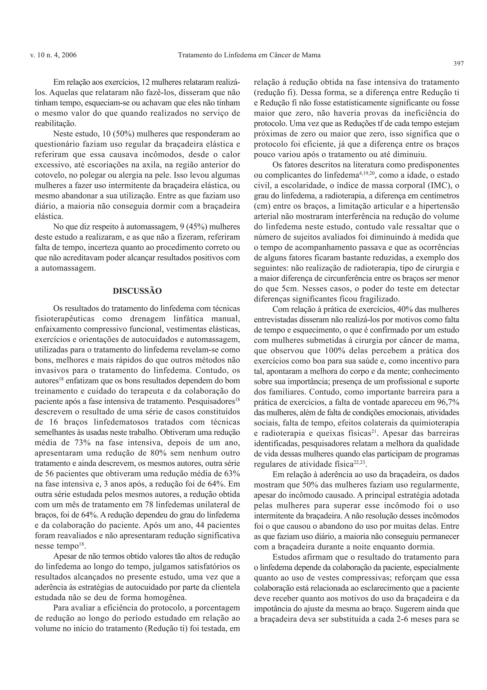 Fisio.no.linfedema.pos.mastectomia | PDF
