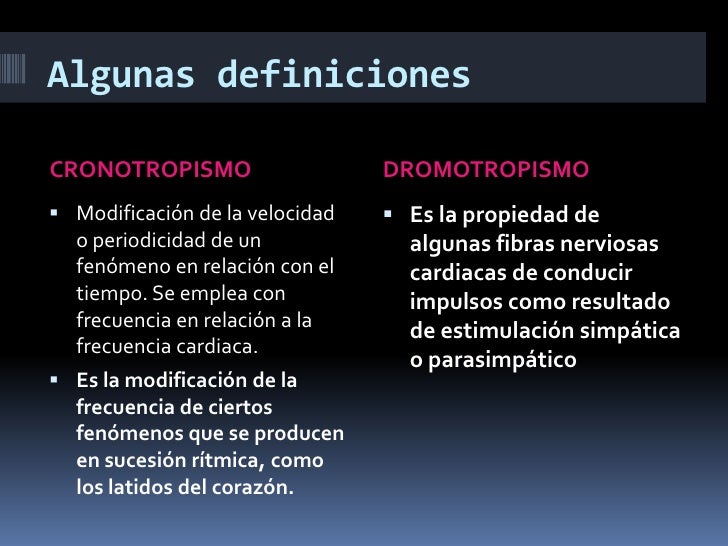 ¿Qué Es Cronotropico Y Inotrópico – AZZU