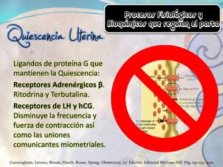 Fisiología & bioquímica del parto | PPTX