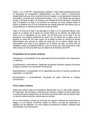 Fisiología cardiaca | PDF