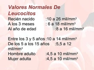 Fisiología de la serie blanca | PPT