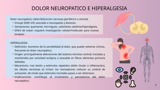 fisiologia del dolor para el curso de agentes electrofisiológicos | PPTX