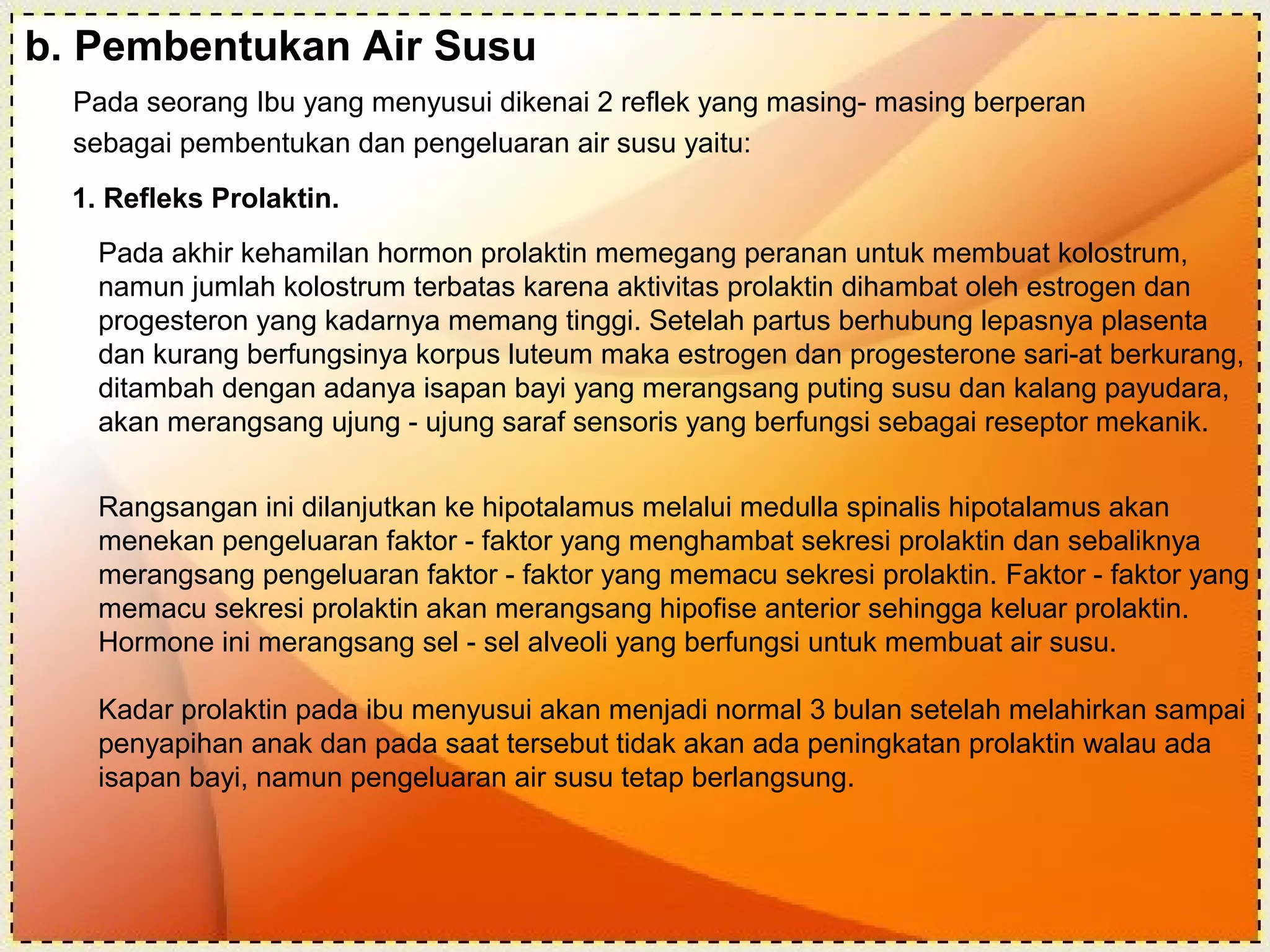 Fisiologi laktasi | PPT