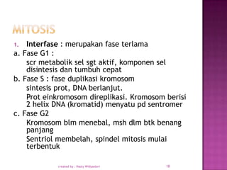 PPT Fisiologi SEL | PPTX