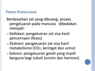 Fisiologi sistem-ekskresi | PPTX
