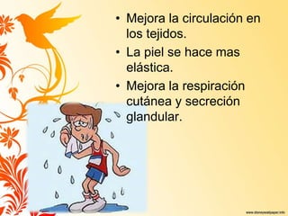 Fisiologia del masaje sobre la piel | PPTX