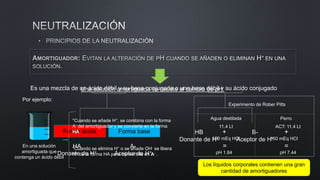 Fisiología Ácido - Base | PPTX