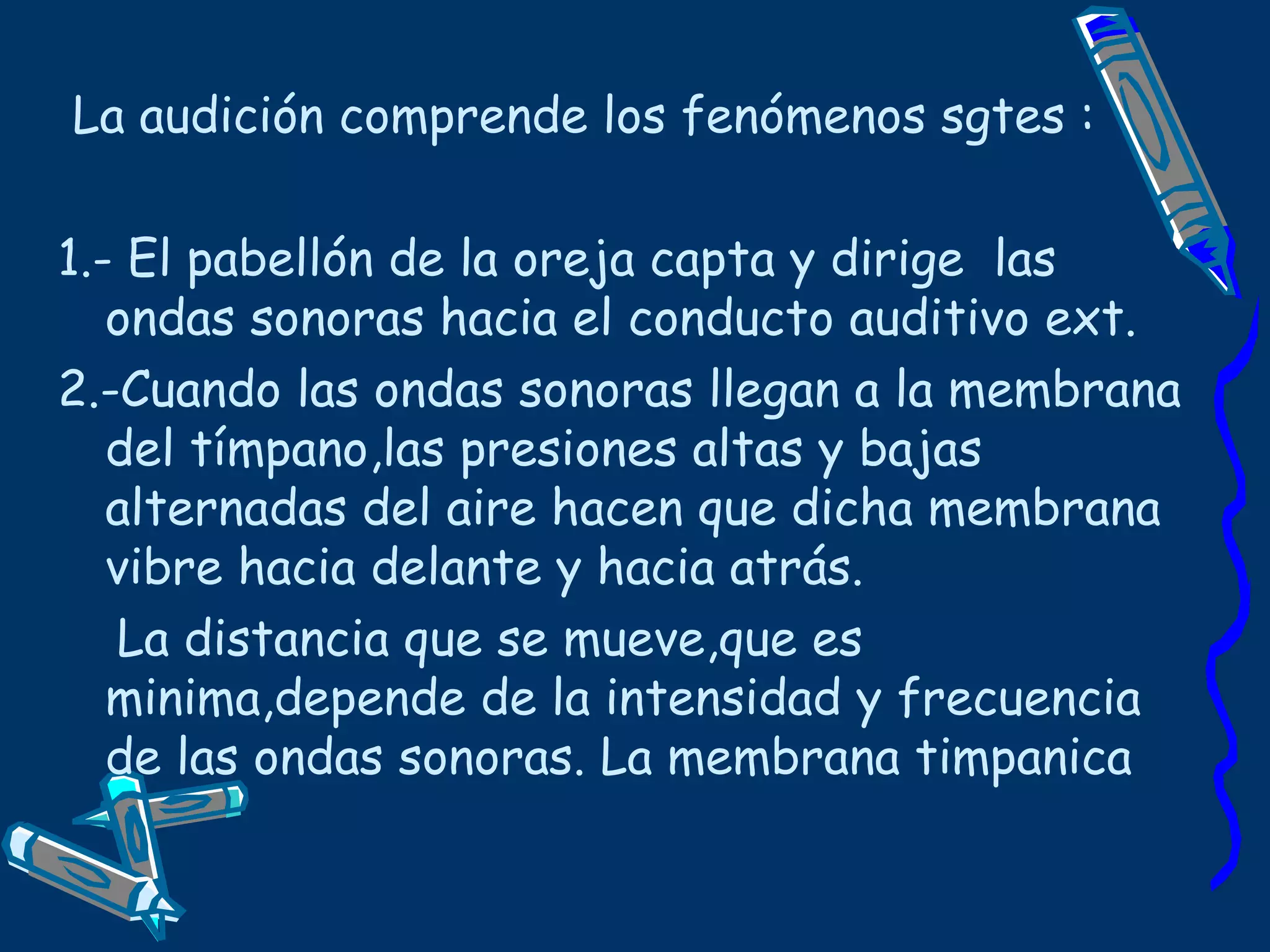 Fisiologia De La Audicion | PPT | Ear, Nose and Throat Conditions ...