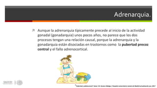 Fisiologia de la pubertad y pubertad precoz | PPTX