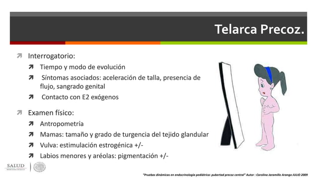 Fisiologia de la pubertad y pubertad precoz | PPT