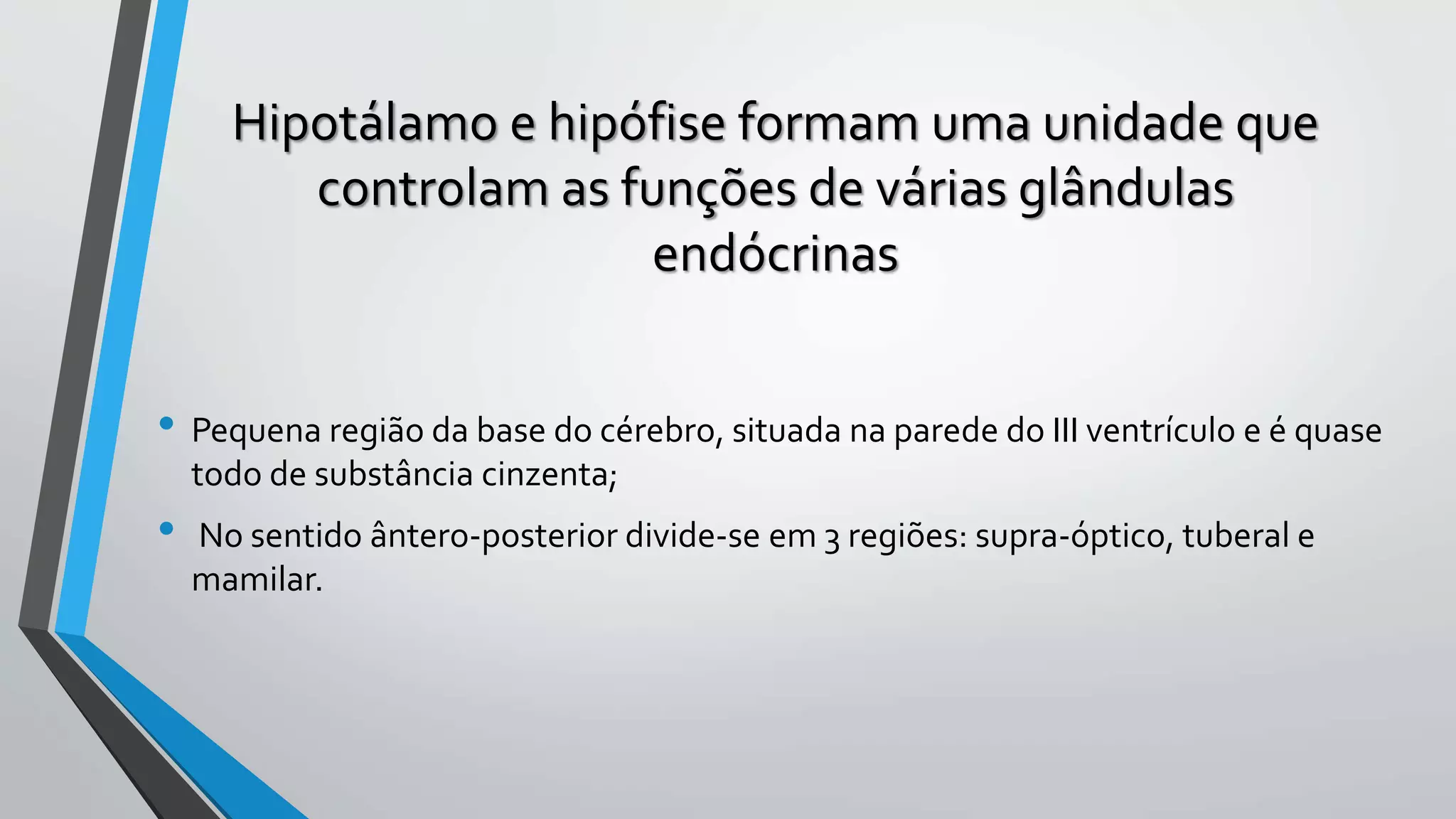 Fisiologia hipotálamo | PPTX