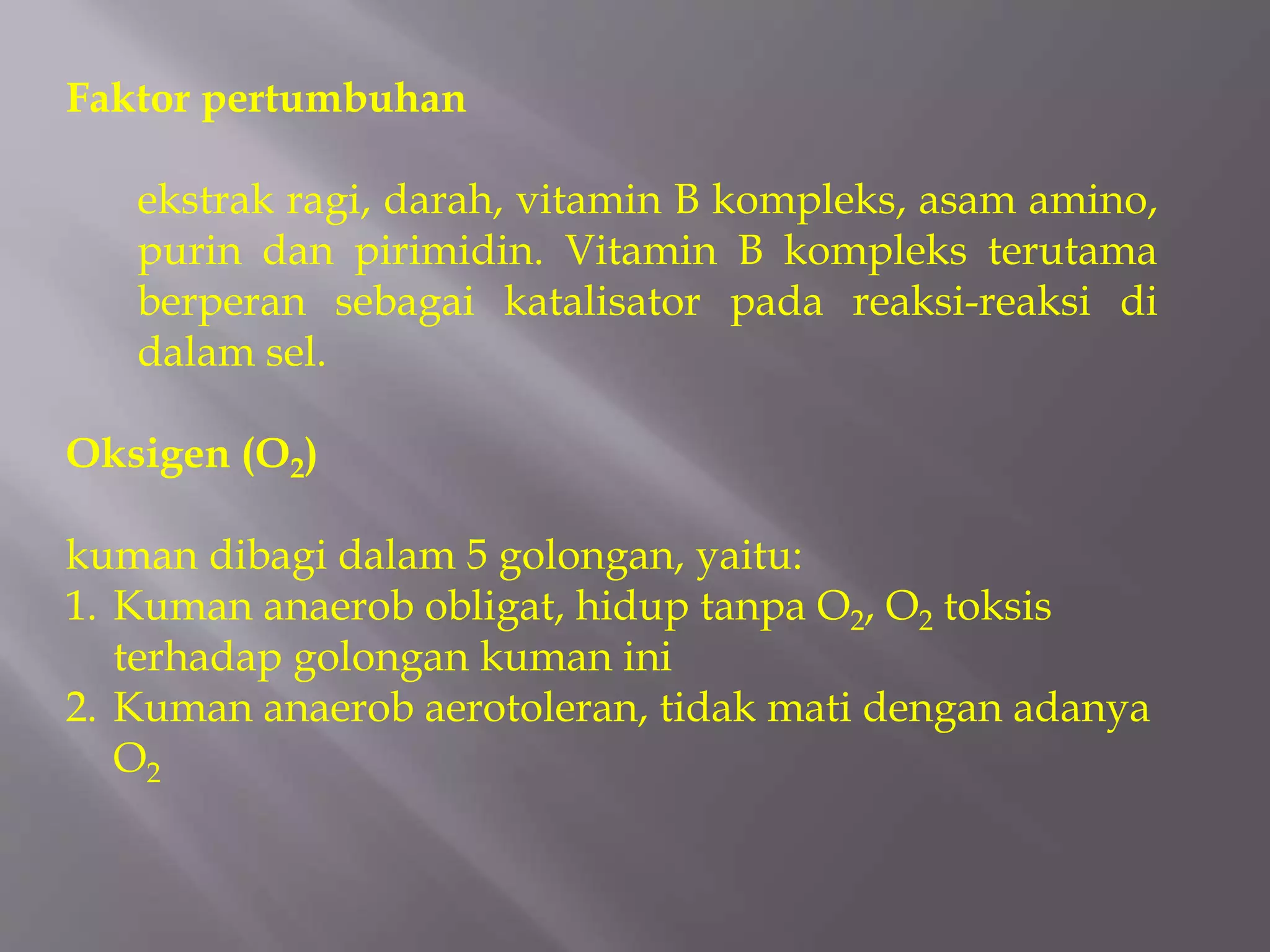 Fisiologi bakteri | PPTX