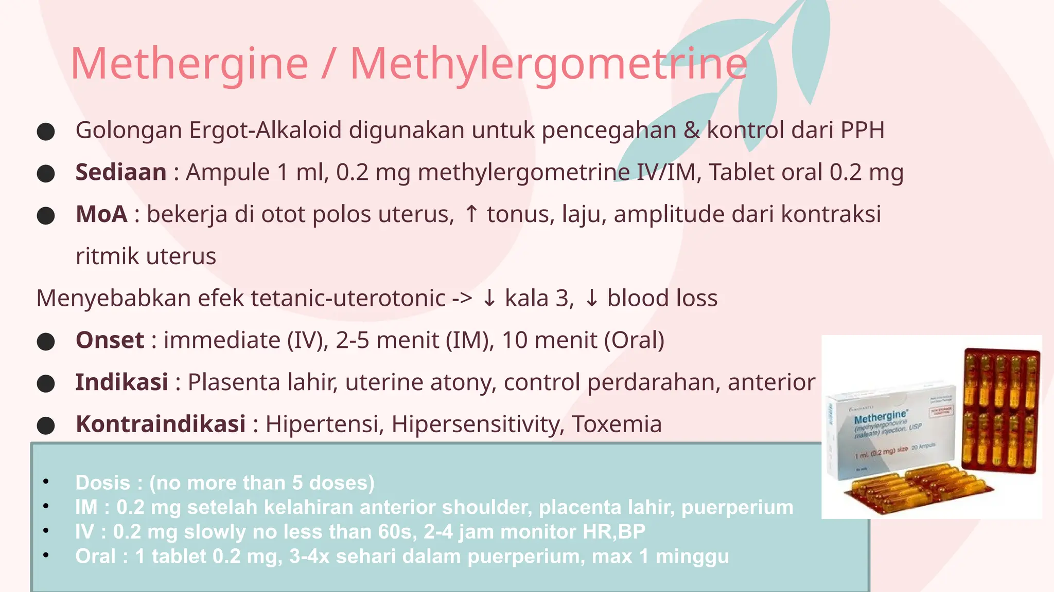 Fisiologi Kehamilan dan Pemilihan Tipe Anestesi | PPTX