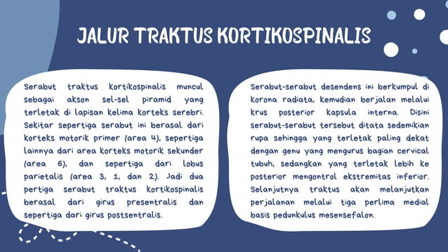 Fisiologi motorik (piramidal dan ekstrapiramidal) | PDF