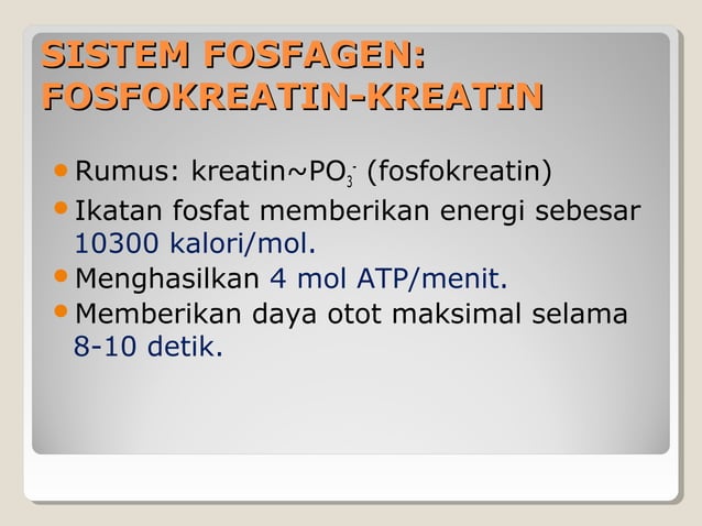 Fisiologi olahraga dn | PPT