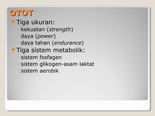 Fisiologi olahraga dn | PPT