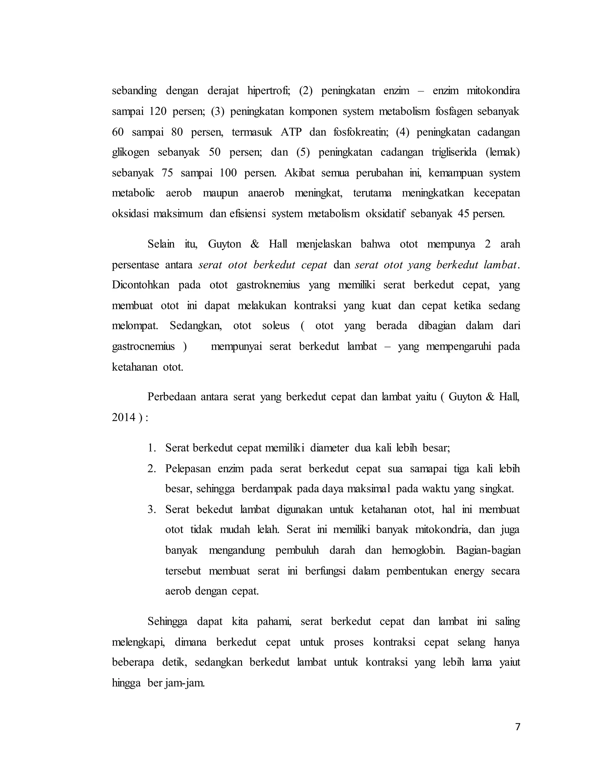 Fisiologi otot | DOCX