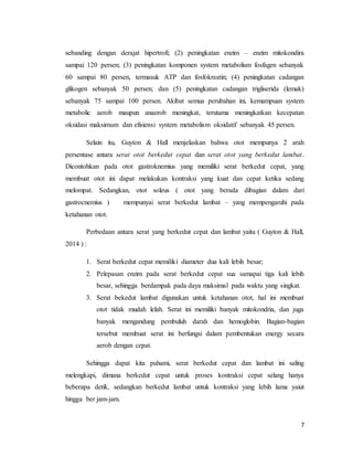 Fisiologi otot | DOCX