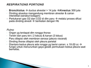 Fisiologi Pernafasan | PPT