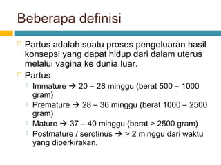 Fisiologi persalinan (9) | PPT