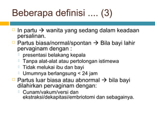 Fisiologi persalinan (9) | PPT