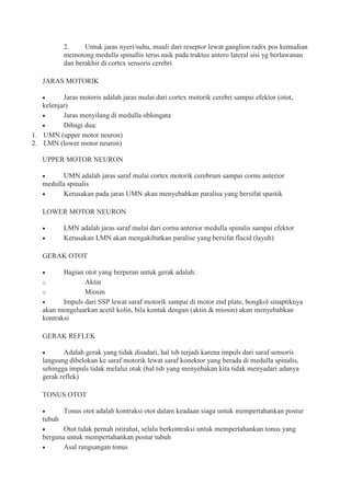 Fisiologi saraf | PDF