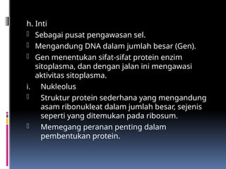 Fisiologi sel dan jaringan pada manusiaa | PPTX