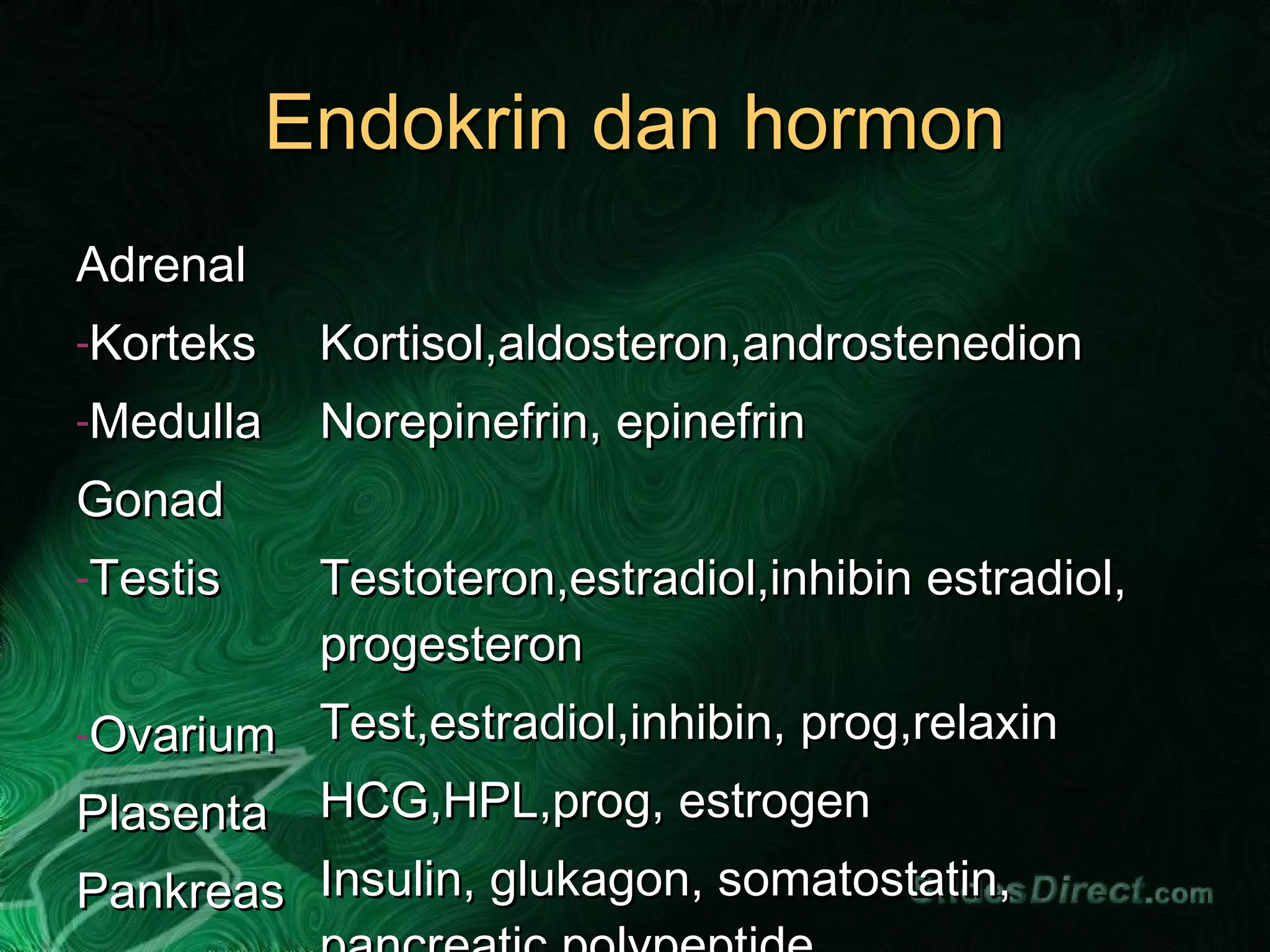 Fisiologi sistem endokrin | PPT