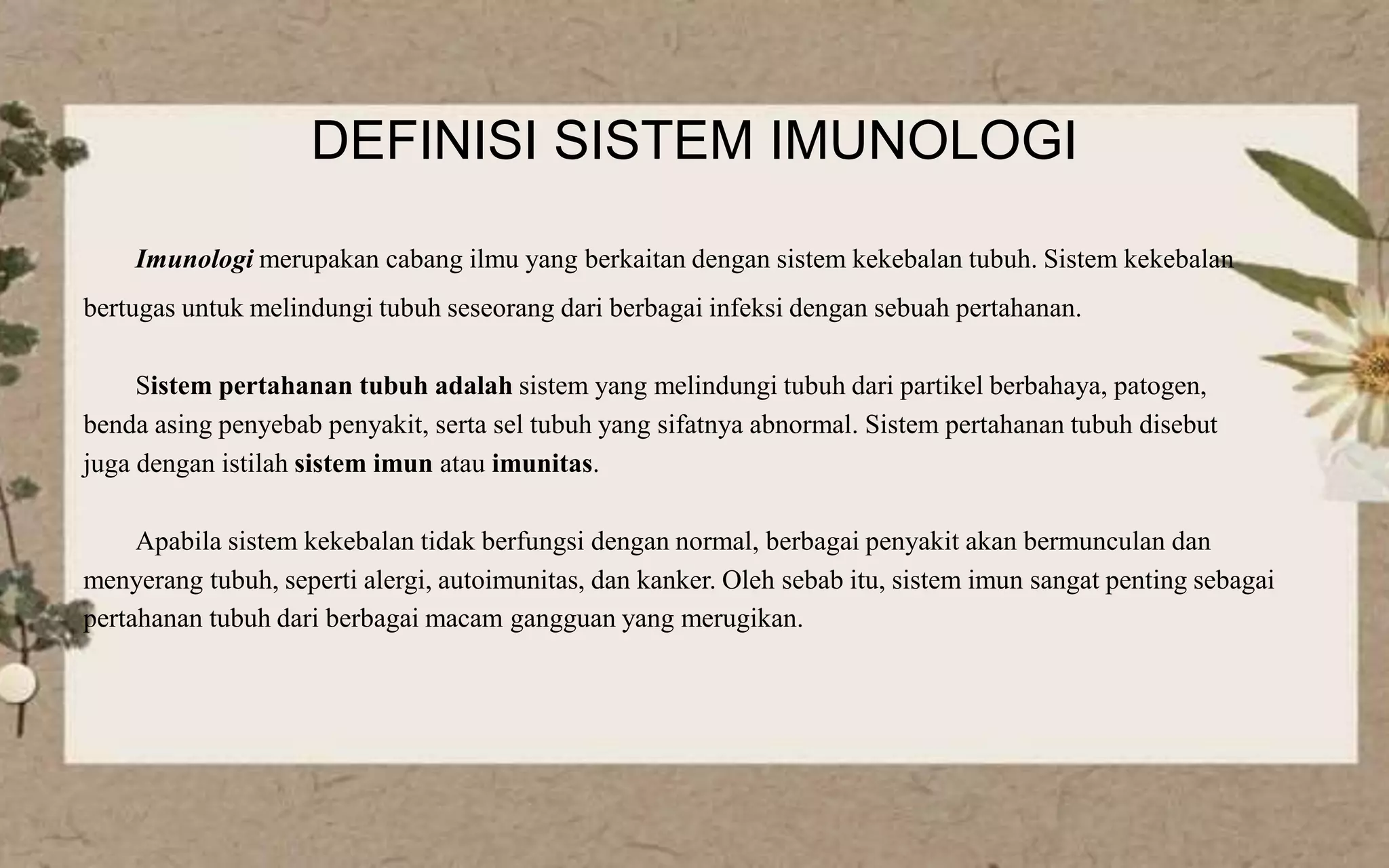 FISIOLOGI SISTEM IMUNOLOGI - ANFIS.pptx