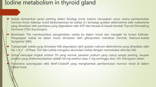 Fisiologi tiroid dan paratioid | PPTX