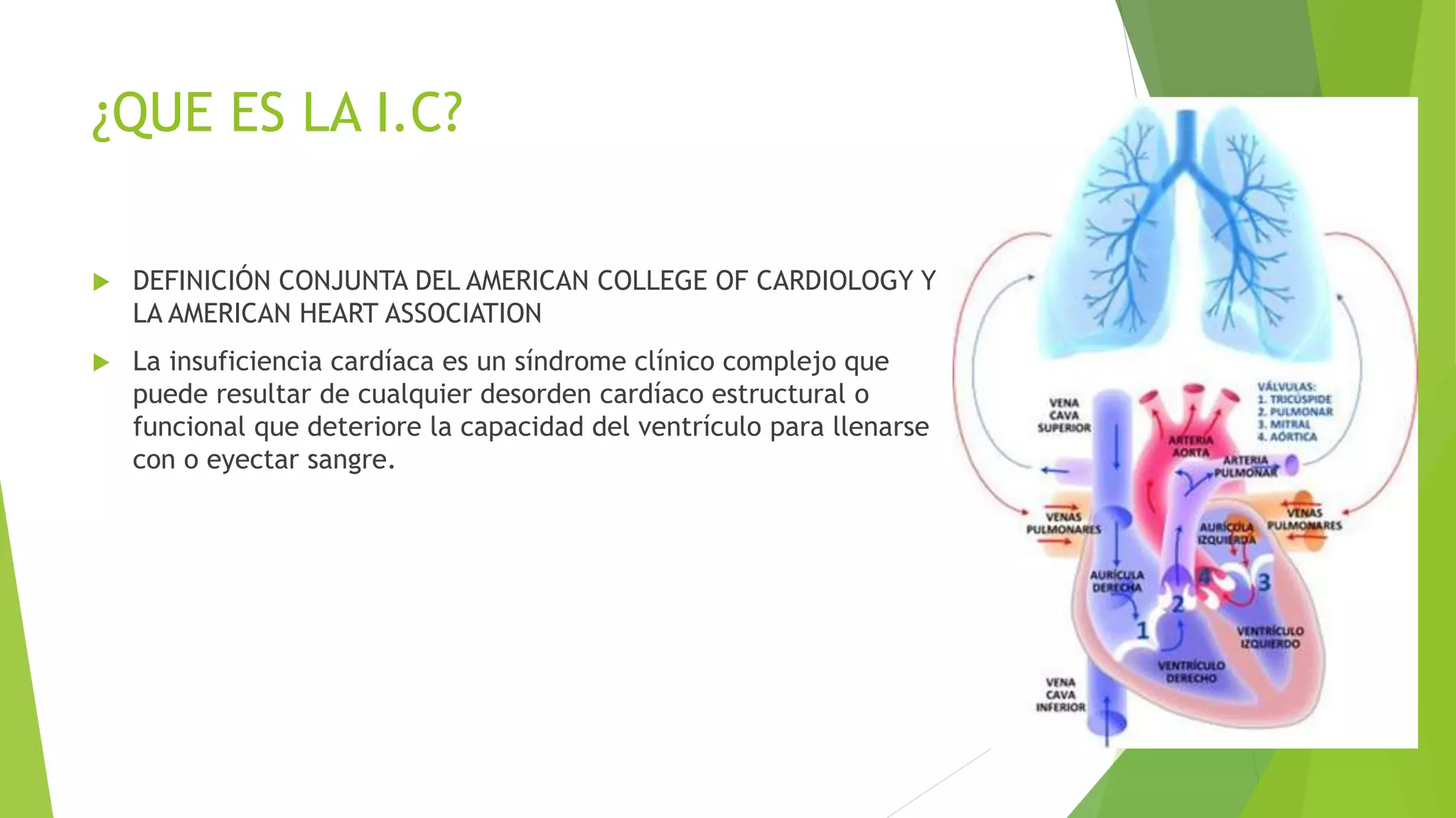 FISIOPATOLOGIA INSUFICIENCIA CARDÍACA, EDEMA PULMONAR Y ESTENOSIS ...