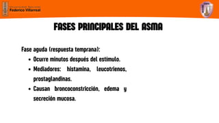 Fisiopatología del asma causas tratamiento | PDF