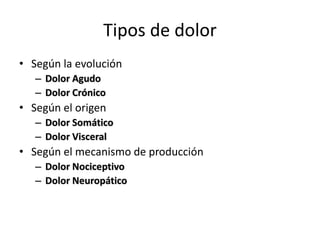 Fisiopatología del dolor gus | PPTX