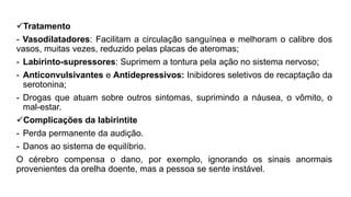 Fisiopatologia da Labirintite | PPTX