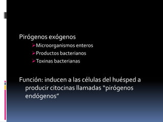 Fisiopatologia de la fiebre | PPTX | Biological Sciences | Science