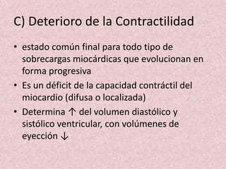 Fisiopatologia de la insuficiencia cardiaca | PPTX