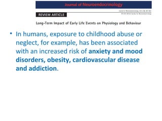 Fisiopatologia dello stress neonatale | PPT