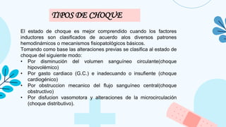 FISIOPATOLOGIA DE LOS DISTINTOS TIPOS DE CHOQUE.pptx