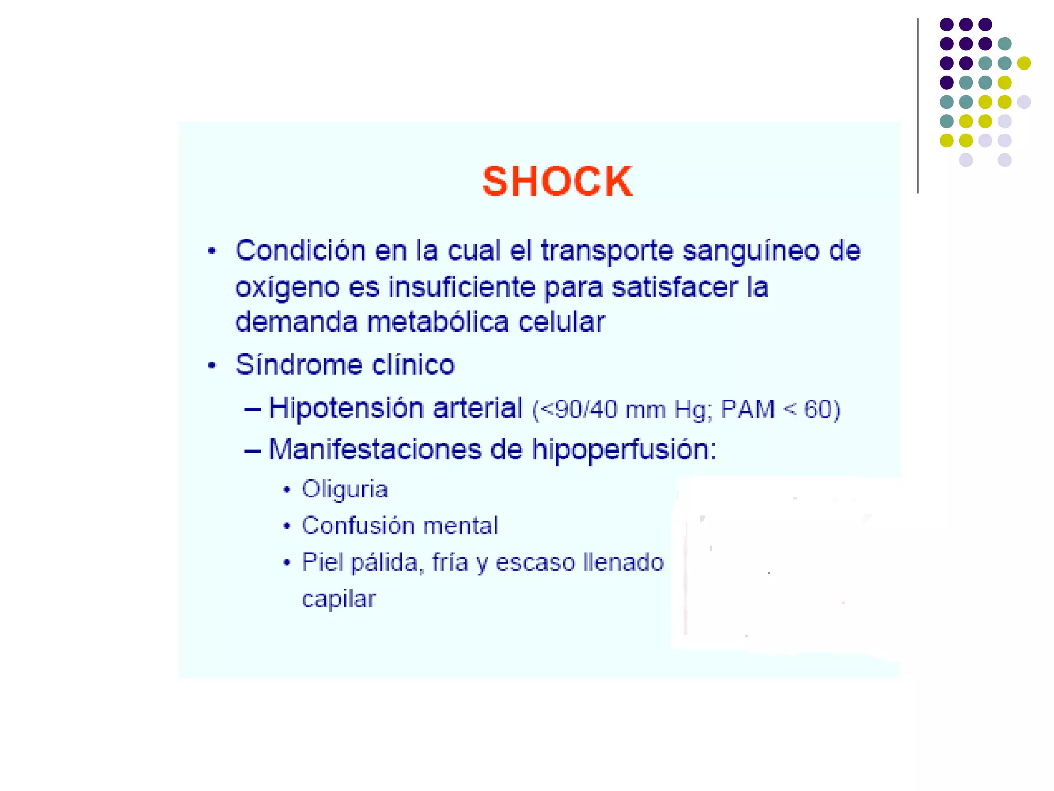 Fisiopatologia Del Shock | PPT