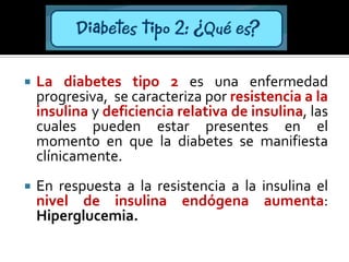 Fisiopatologia dm2 | PPTX