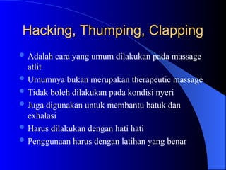Sport massage........................... | PPT