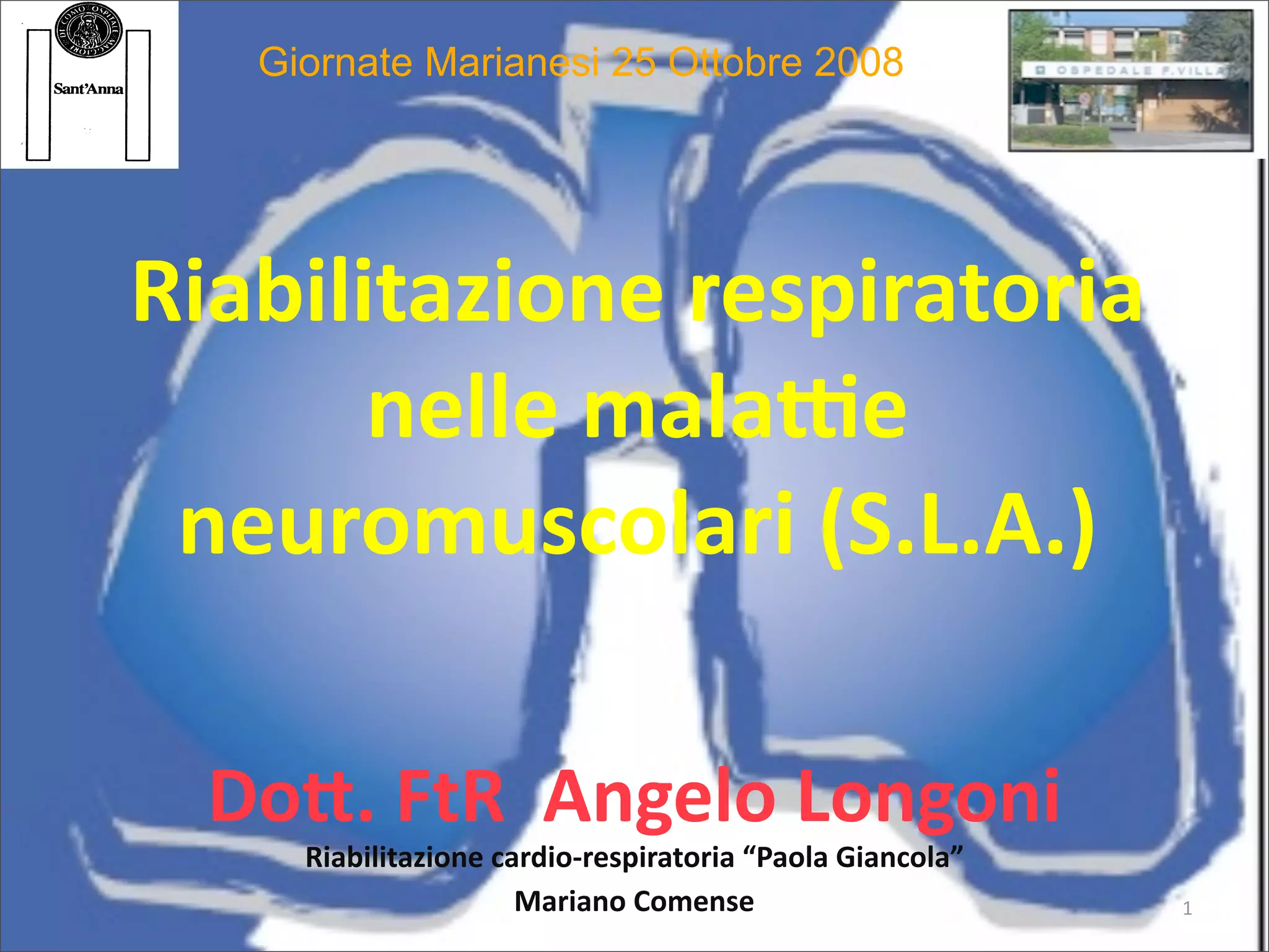 Respiratory Physiotherapy on SLA patients | PDF