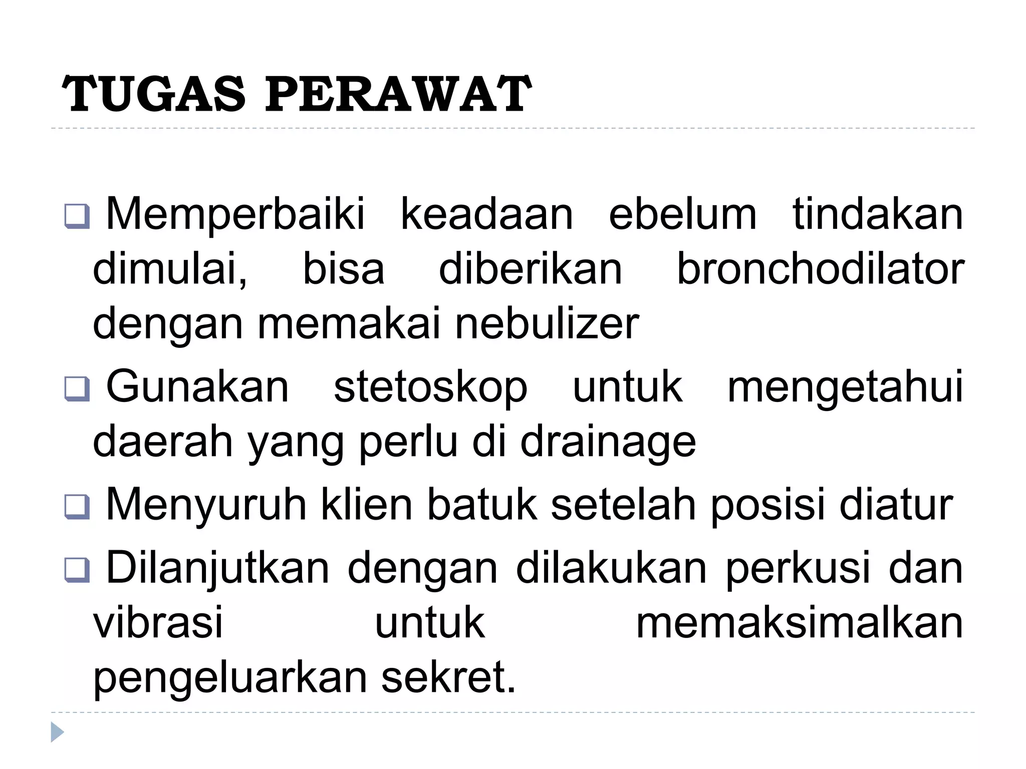 Fisioterapi dada pengantar-praktikum | PPTX