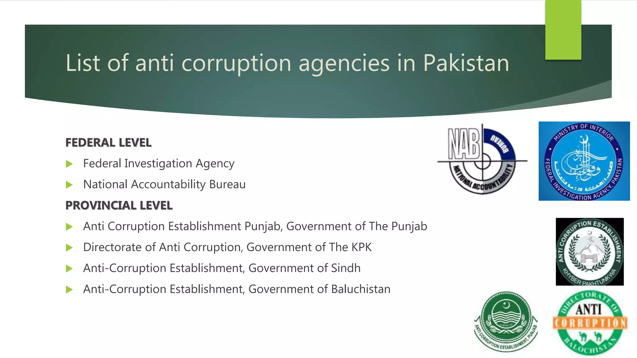 Prevention of Corruption | PPTX
