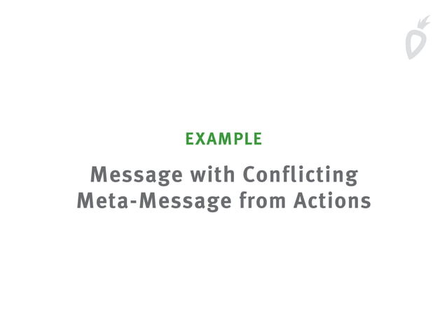 Josiah Fisk - The message and the meta-message: How to assess and ...