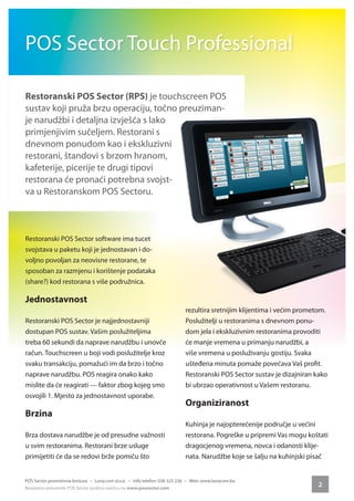 Fiskalni program pos sector | PDF