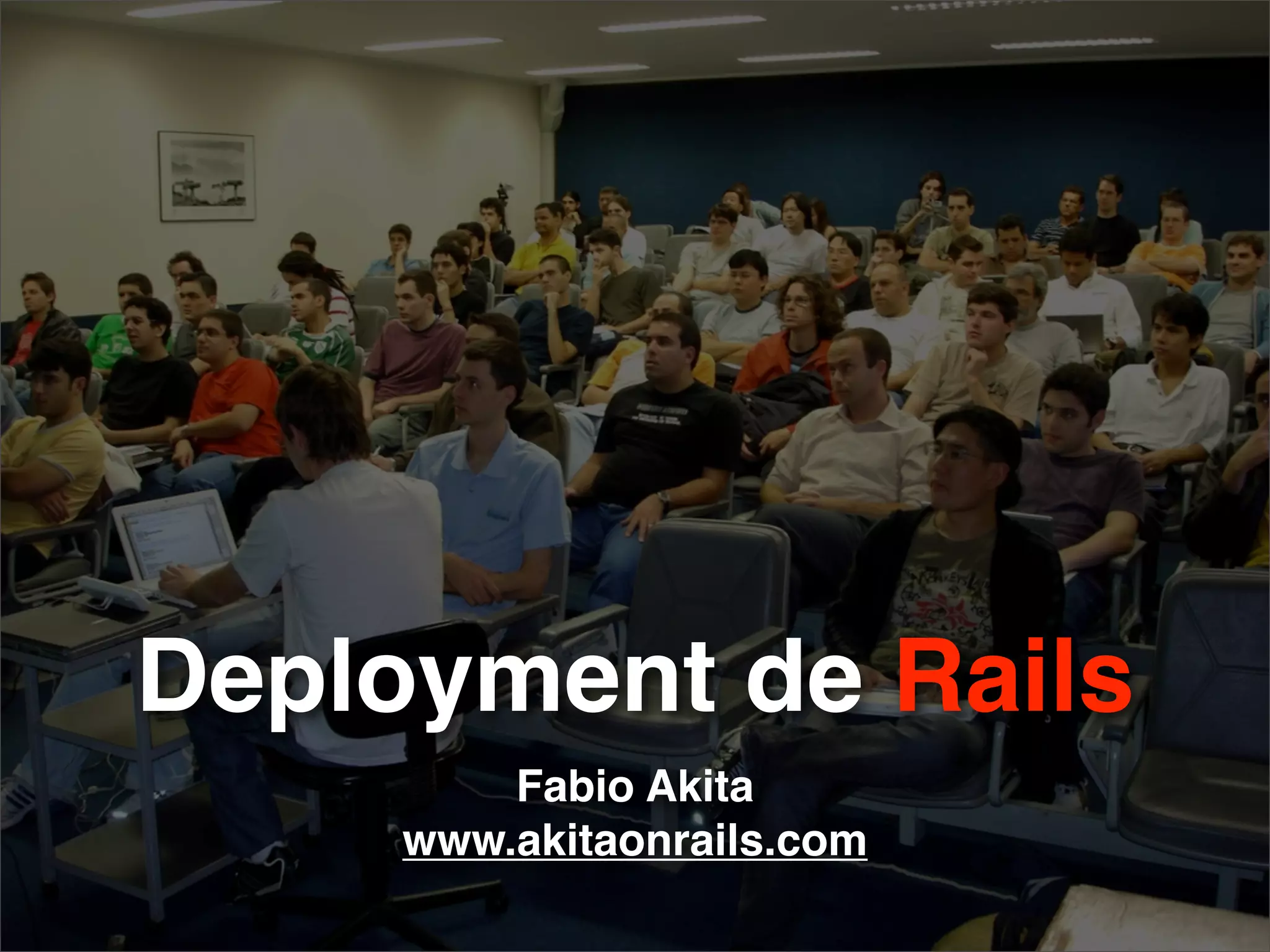 Deployment de Rails | PPT