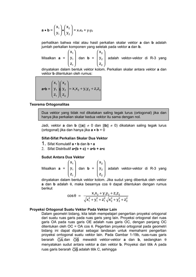 Fismat Kel. 4 Matriks & Vektor | DOC