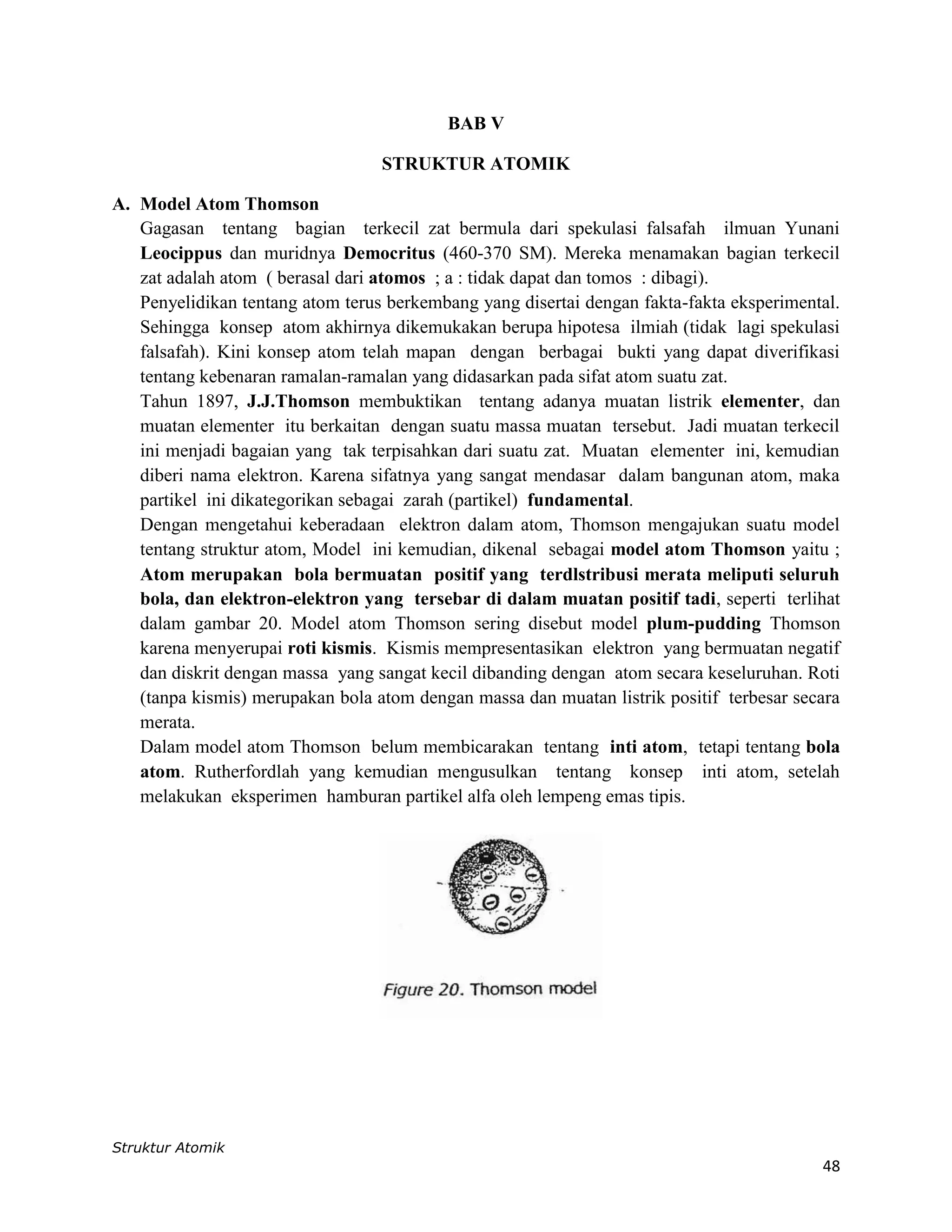 struktur atomik | PDF