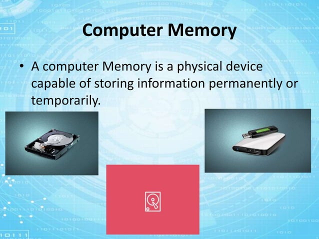 Computer Memory Systems | PPT